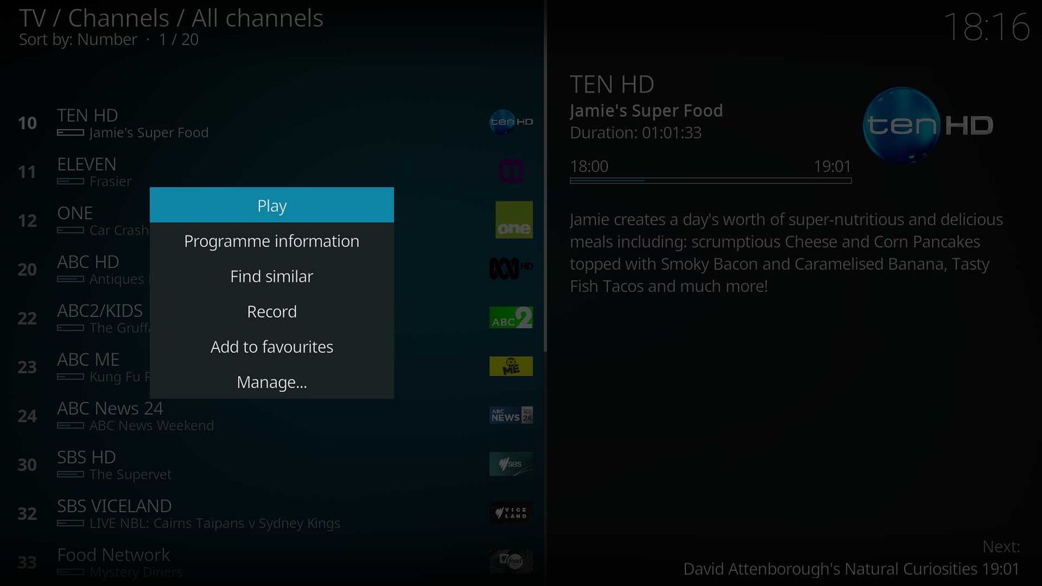 Live TV Artwork - Official Kodi Wiki