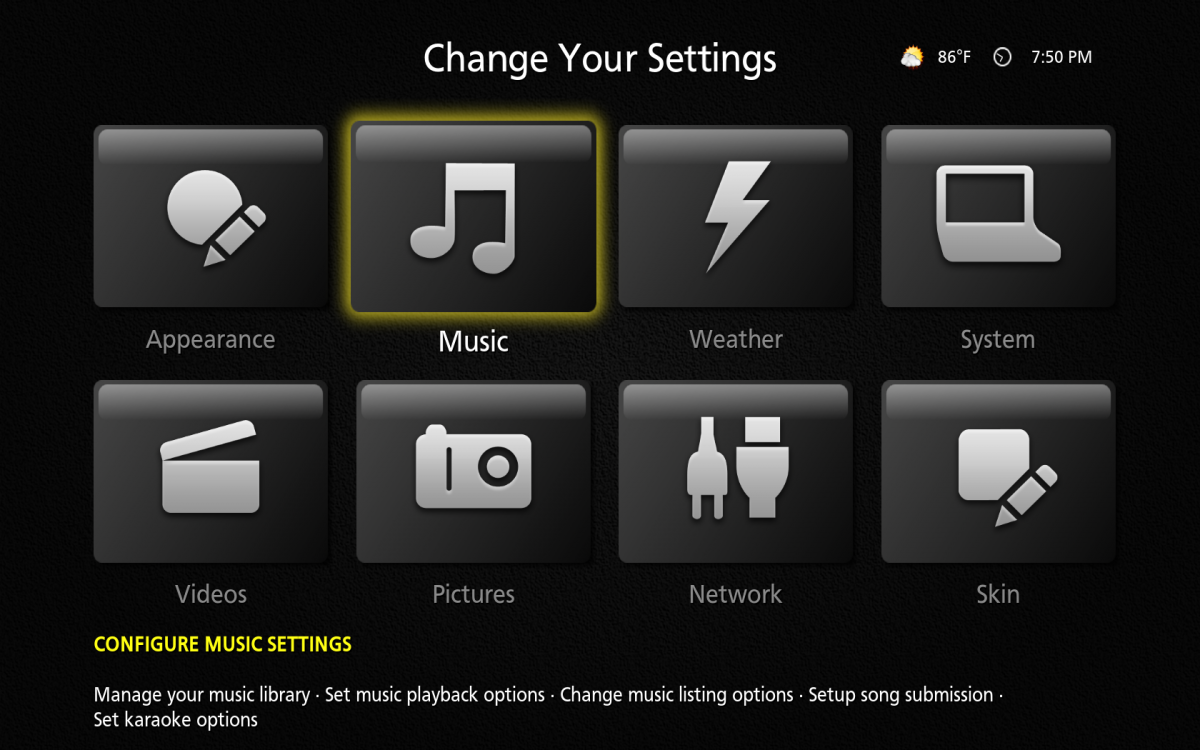 File Screenshot Simplicity Settings Png Official Kodi Wiki