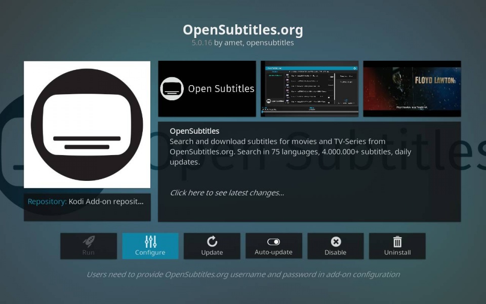 HOW-TO:Set up subtitle services - Official Kodi Wiki
