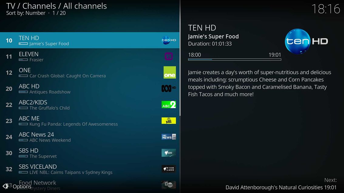 Live TV Artwork - Official Kodi Wiki