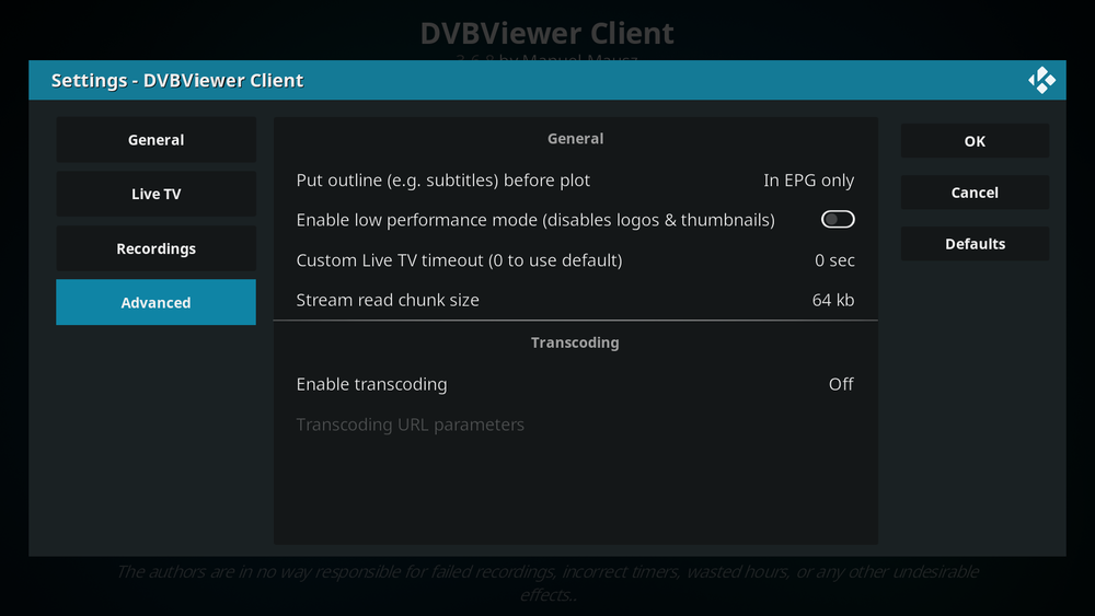 Add-on:DVBViewer Client - Official Kodi Wiki