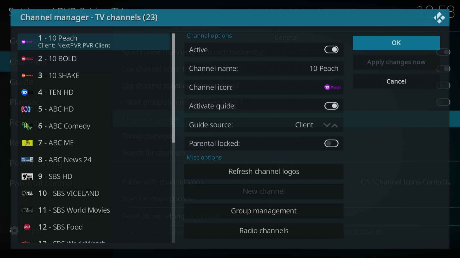 Settings/Live TV/Channel manager - Official Kodi Wiki