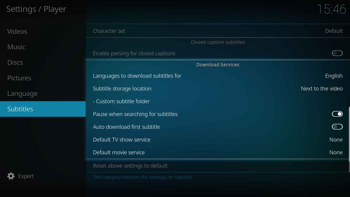 Settings/Player/Subtitles - Official Kodi Wiki