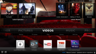 File:XBMC home.png - Official Kodi Wiki