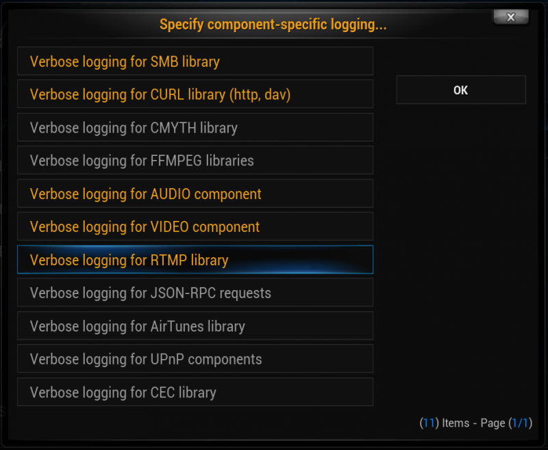 Archive:Settings legacy/System v16 - Official Kodi Wiki
