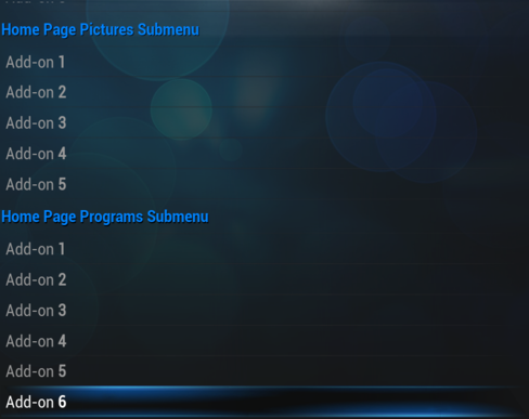 Add-on:Confluence/Settings - Official Kodi Wiki