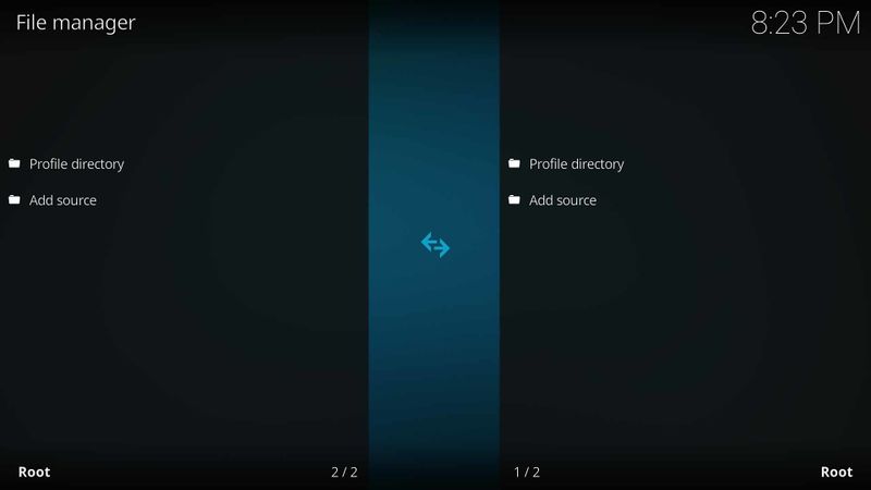 Splitscreen File Manager : r/kodi